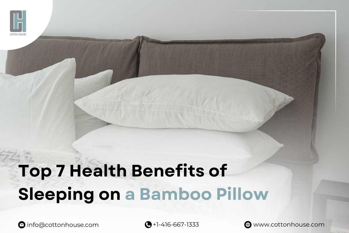 Top 7 Health Benefits of Sleeping on a Bamboo Pillow - Cotton House